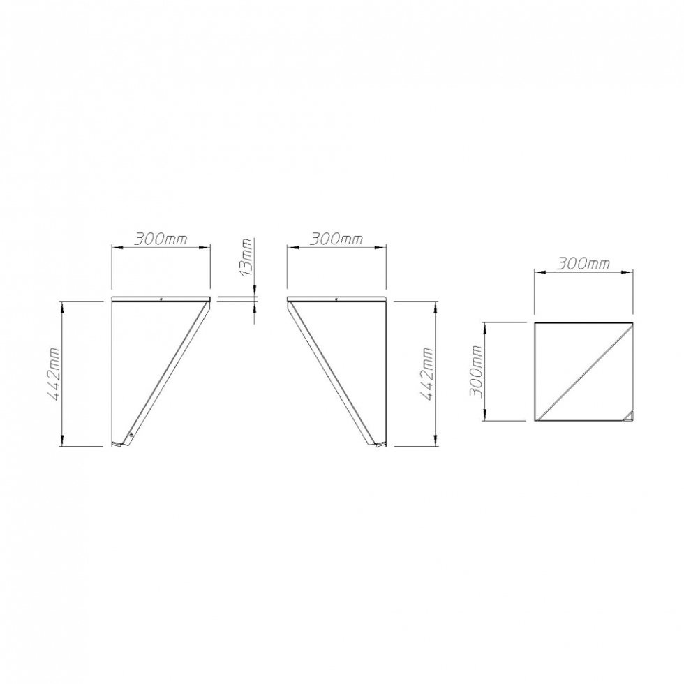 Bruges Corner capping - Pland Stainless
