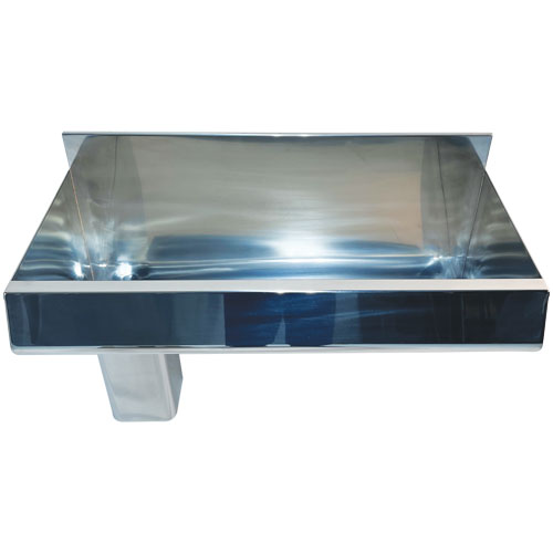 Sola Scrub-Up Trough - Pland Stainless